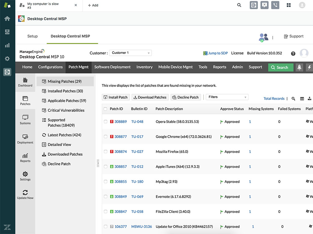 Desktop Central MSP - Endpoint solution App Integration with Zendesk ... Desktop Central MSP - Endpoint solution App Integration with Zendesk ...